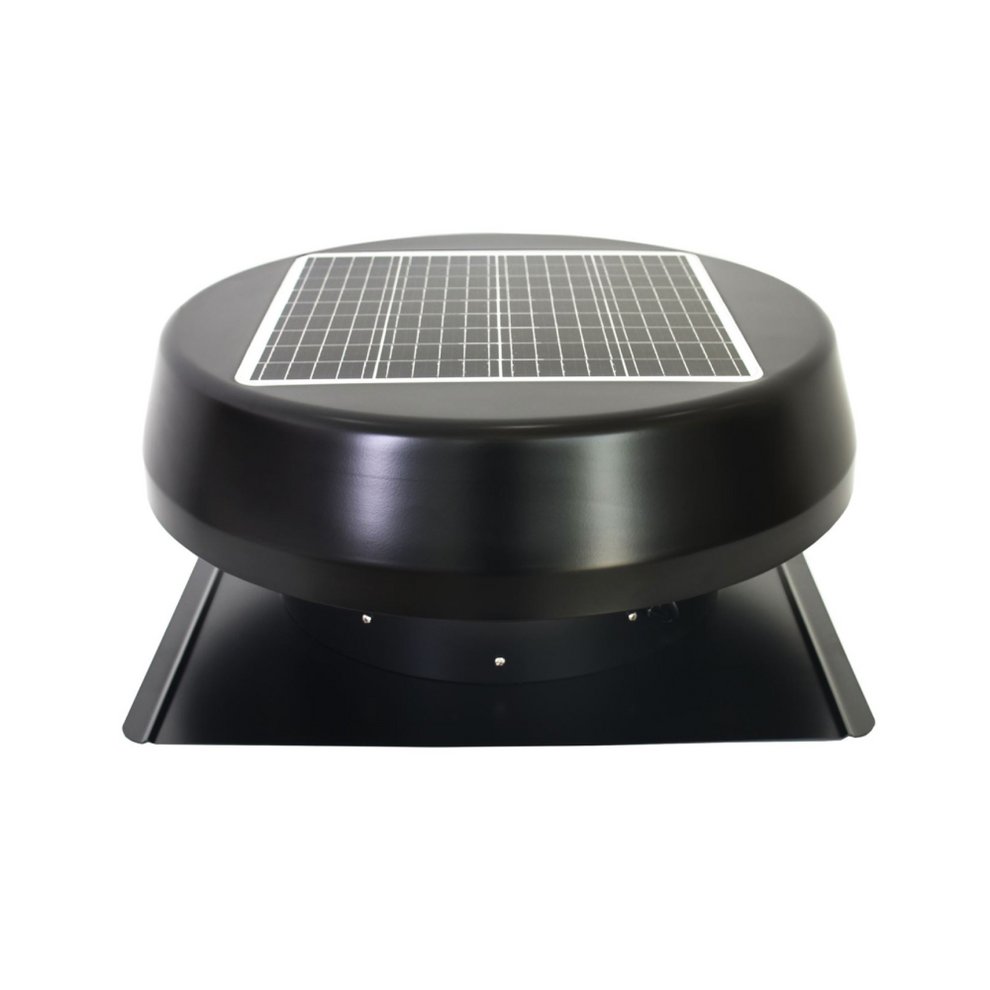 Premium Round 25W Solar Powered Roof Vent - Efficient Solar Ventilation ...